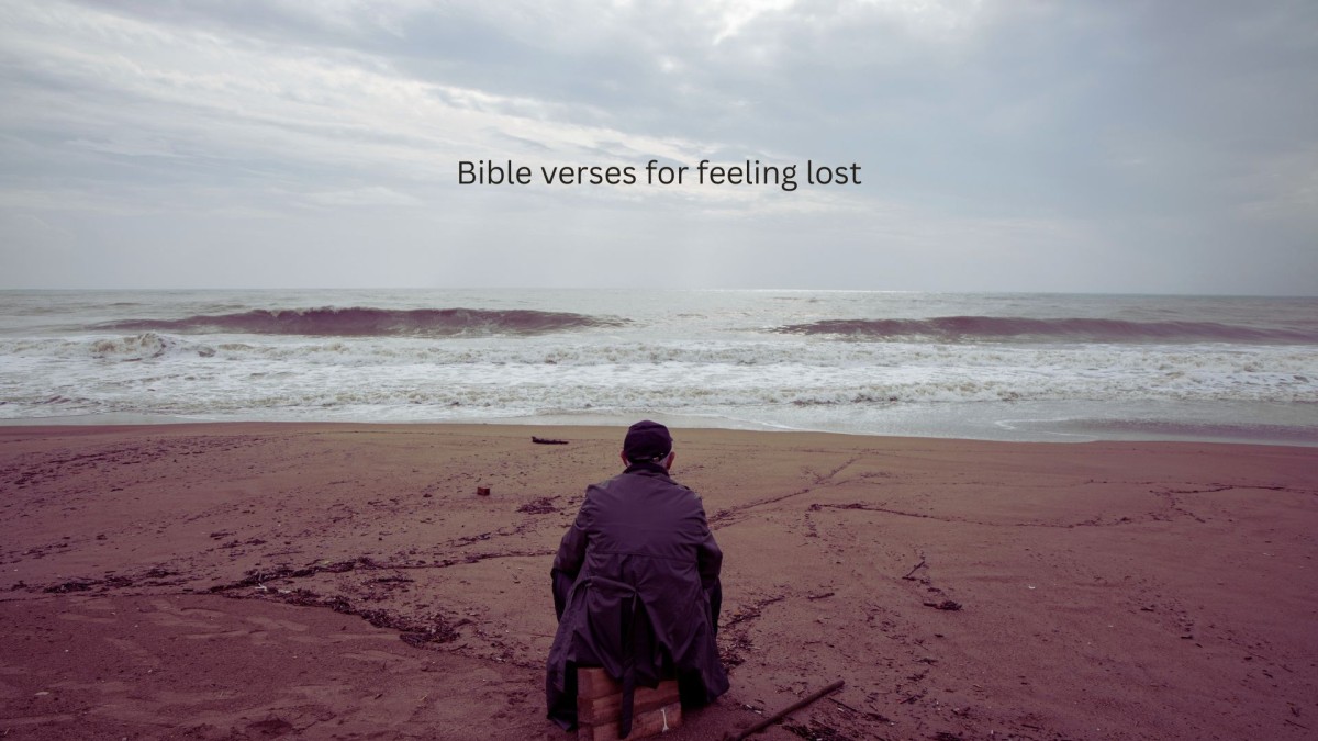90+ Bible verses for feeling lost - Scriptures Explained