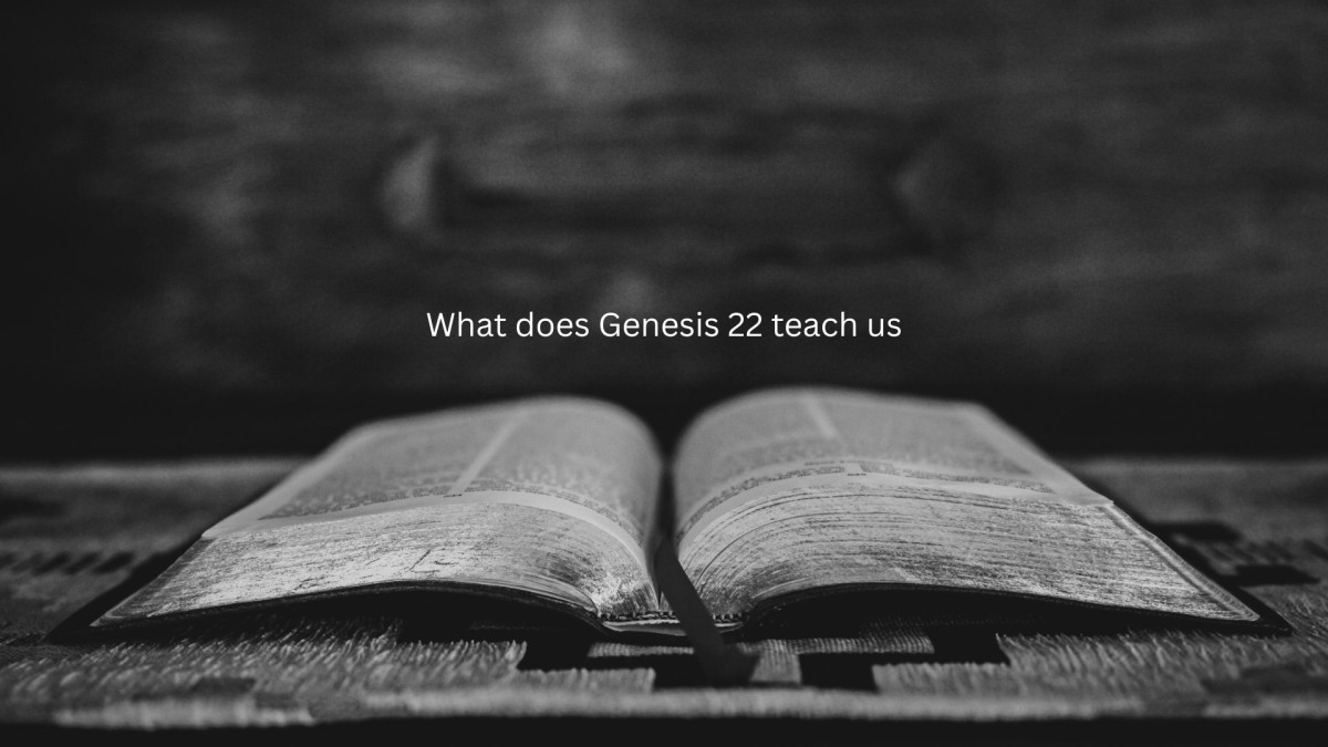 What does Genesis 22 teach us? When our faith is tested by fire, like ...